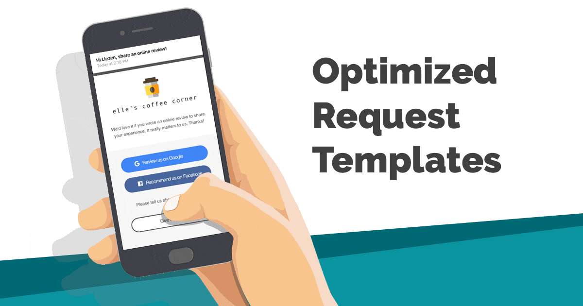 Generate More Online Reviews With Optimized Templates - GatherUp